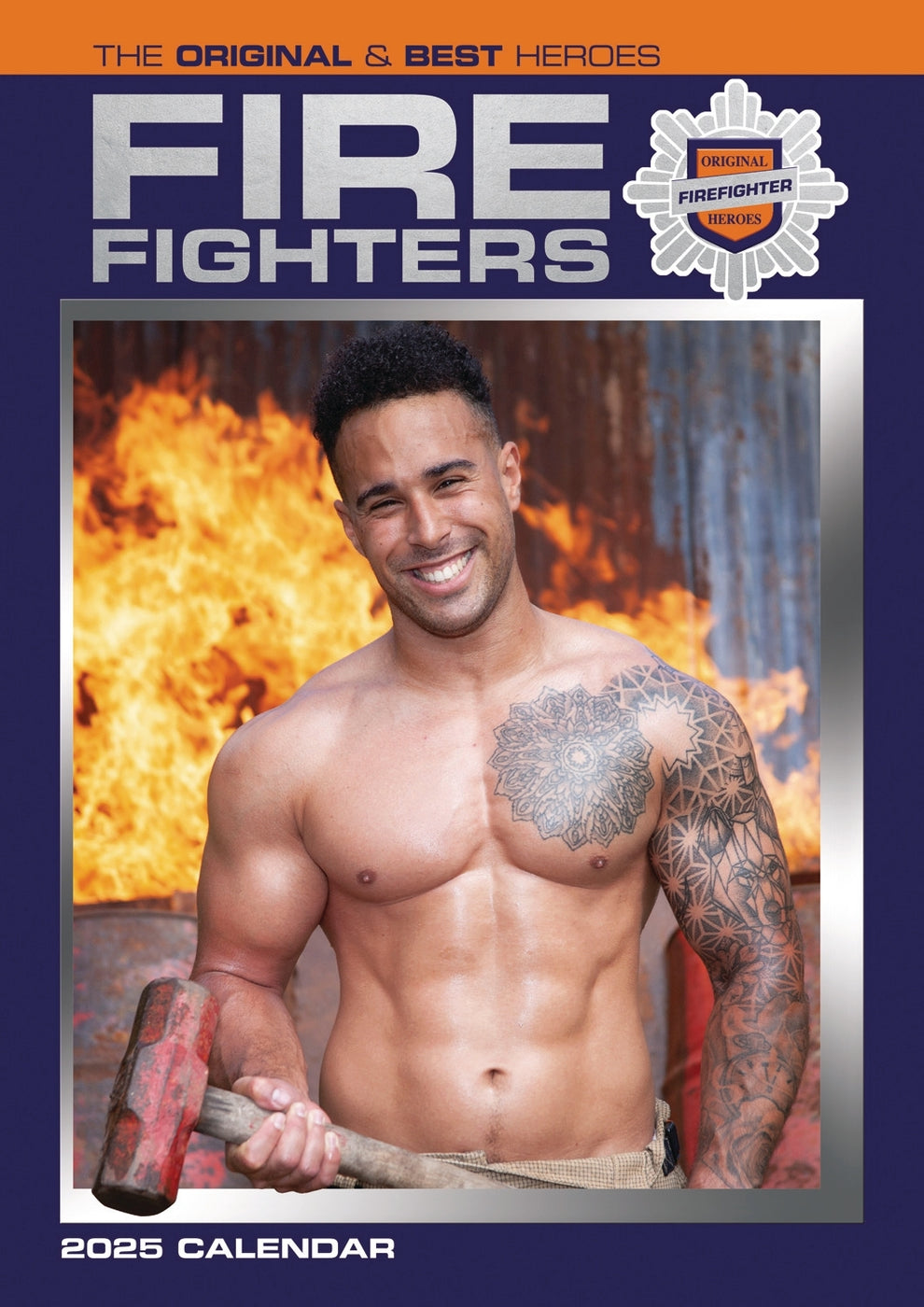Firefighters A3 Calendar 2025 – Calendar and Diary