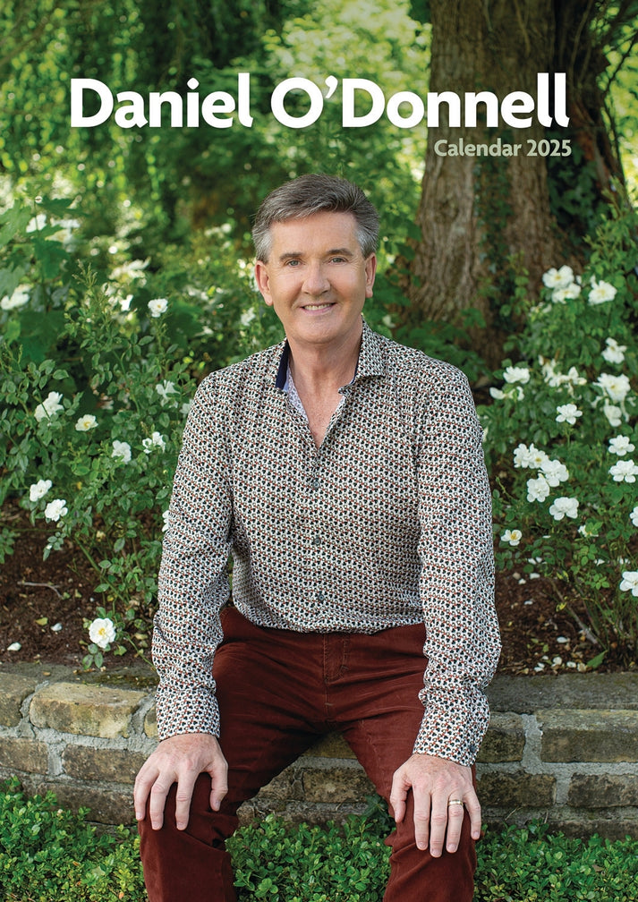 Daniel O Donnell A3 Calendar 2025 – Calendar and Diary