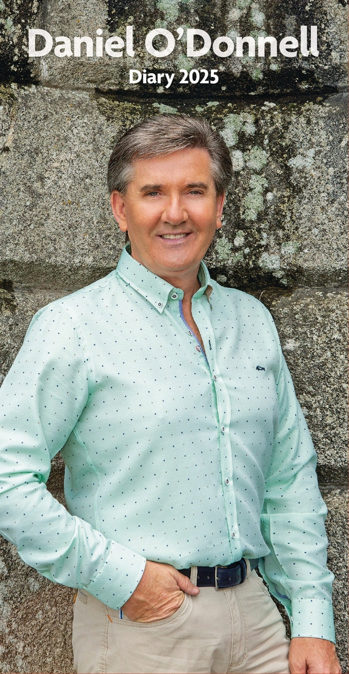 Daniel O Donnell Slim Diary 2025 – Calendar and Diary