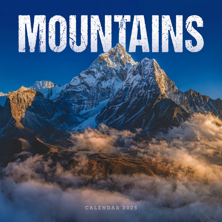 Mountains (PFP) Wall Calendar 2025 – Calendar and Diary