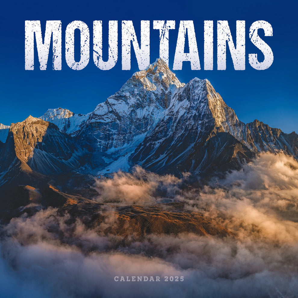 Mountains (PFP) Wall Calendar 2025 – Calendar and Diary