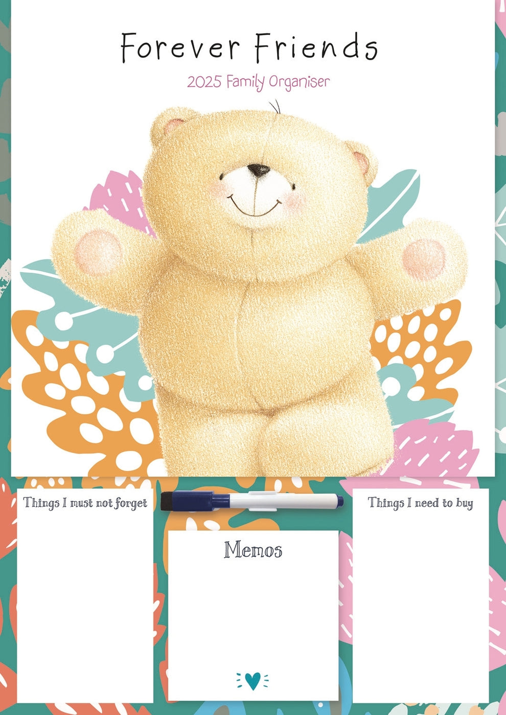 Forever Friends Mums Deluxe (PFP) Planner A3 Calendar 2025 – Calendar ...
